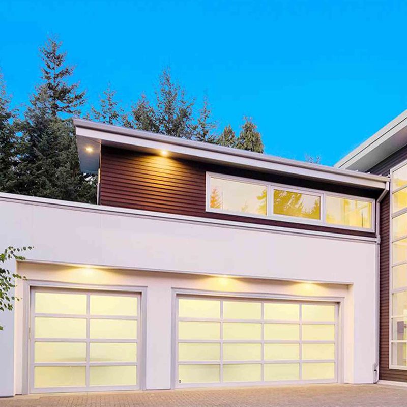 Transparent See Through Garage Roller Doors Full View Garage Rolling ...