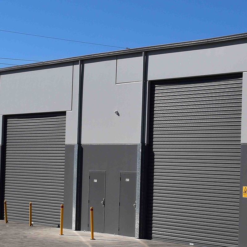 Industrial Galvanized Steel Roller Shutter Door Sound Insulation Heavy ...