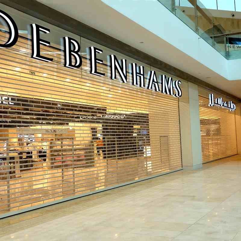 Commercial Transparent Roller Shutter Door , See Through Roller Doors ...