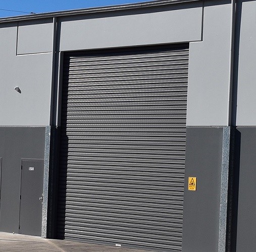 Warehouses / Shopfronts Fire Rated Rolling Shutter Door With Rockwool ...