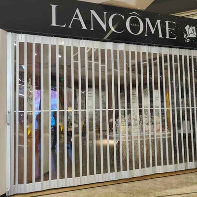 Rigidity Side Folding Shutter Door For Commercial Retail Stores ...