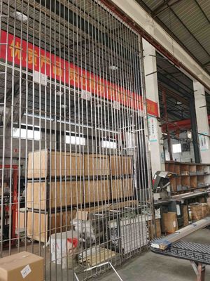 Stainless Steel Grill Shutter Door Automatic motorized lateral Sliding ...