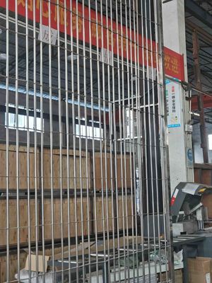 Stainless Steel Grill Shutter Door Automatic motorized lateral Sliding ...