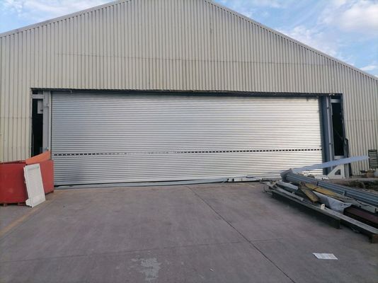 Industrial Galvanized Steel Roller Shutter Door Sound Insulation Heavy ...