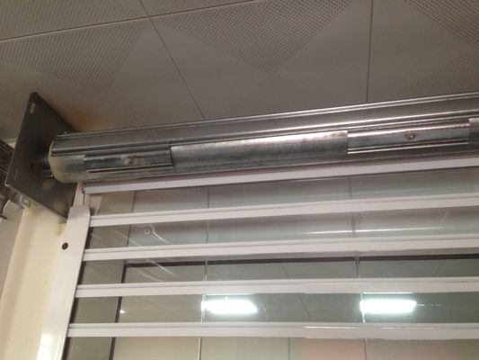 Security See Through Roll Up Doors Transparent Rolling Door Polycarbonate