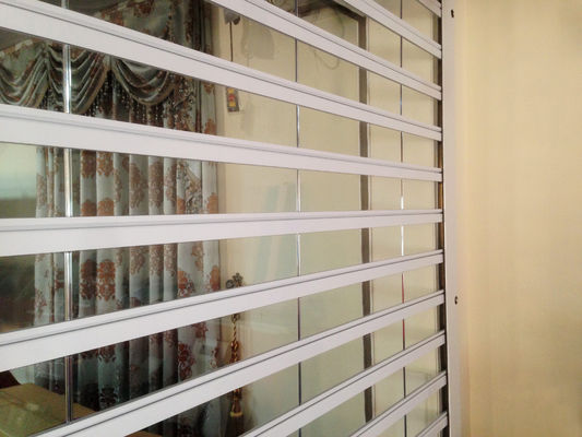 Security See Through Roll Up Doors Transparent Rolling Door Polycarbonate