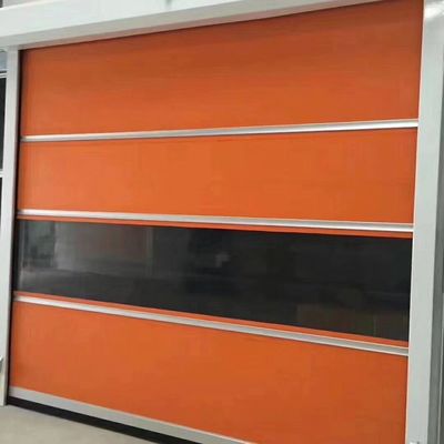 Interior Anti Static Plastic Roller Shutter Doors / High Speed PVC ...
