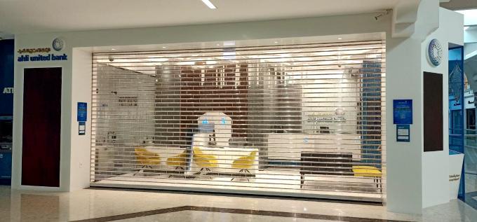 3mm 2.3mm Transparent Roller Shutter Door Polycarbonate Clear Plastic ...