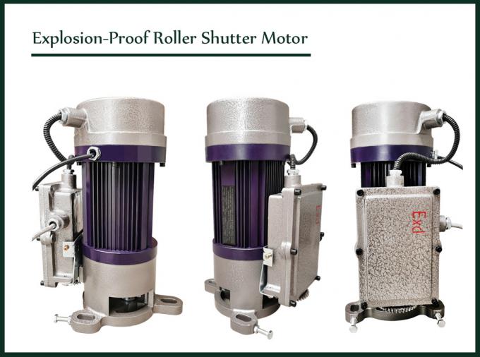 AC 1000kg explosion proof roller shutter motor/fire rated and explosion ...