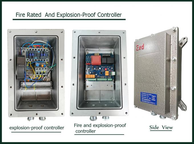 AC 1000kg explosion proof roller shutter motor/fire rated and explosion ...